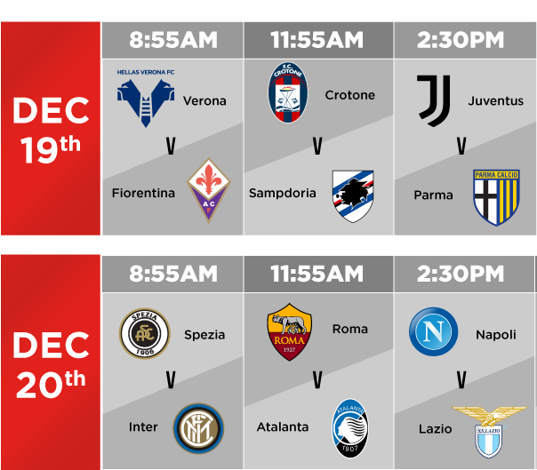 Serie A Italian League Soccer - TLN
