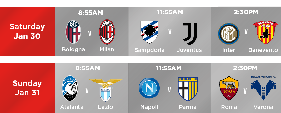 Serie A Italian League Soccer - TLN