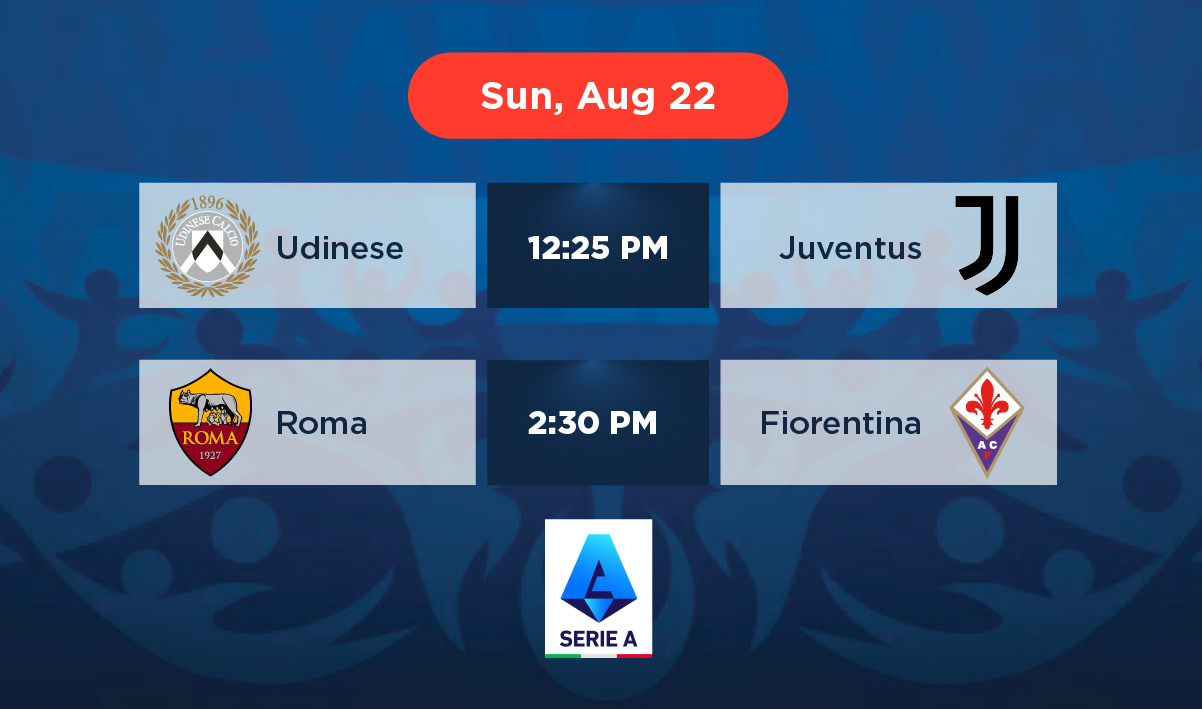 Serie A Italian League Soccer Week 1 | TLN