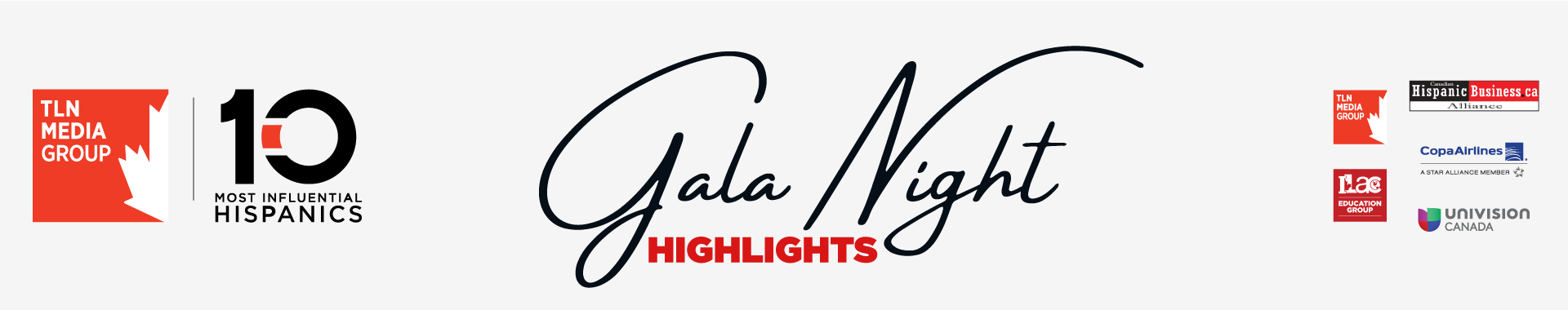 TLN Top 10 Most Influential Hispanic Canadian Awards | TLN